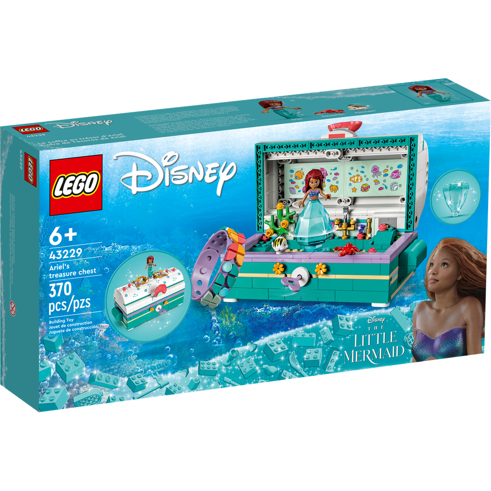 【積木樂園】樂高 LEGO 43229 DISNEY系列 Ariel's treasure chest | 蝦皮購物
