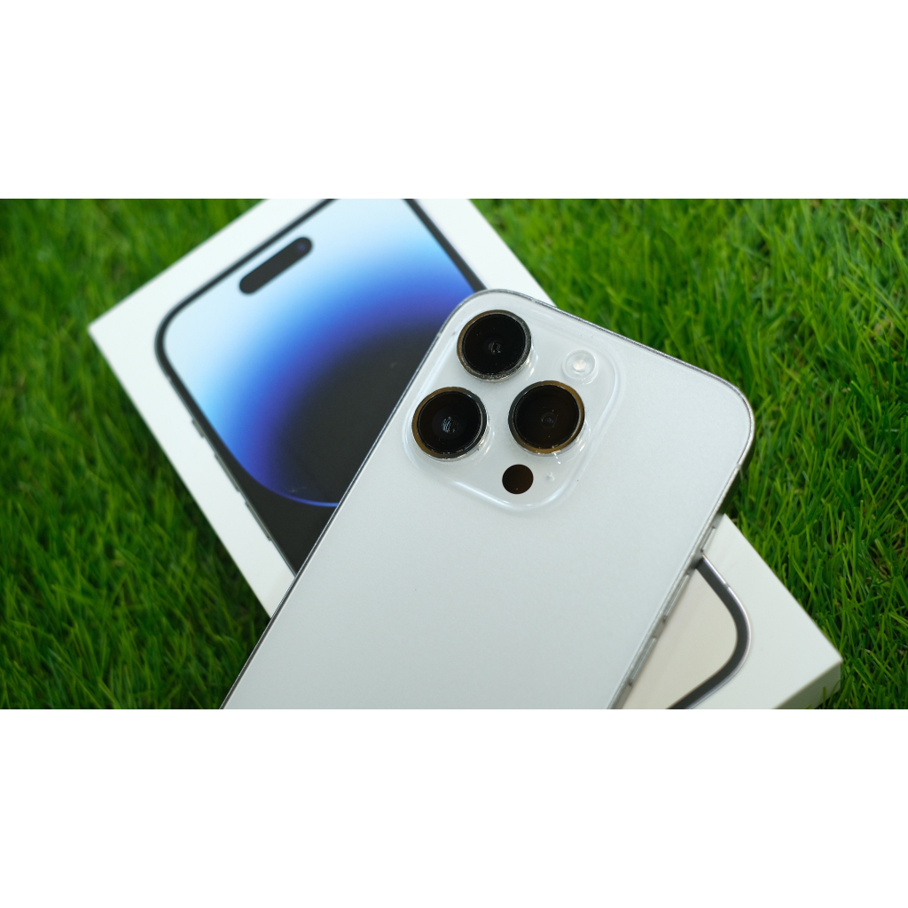 IPhone 14Pro 256G 銀白 已貼玻璃貼+全機包膜 電池100% 保固到2023/11/01 | 蝦皮購物