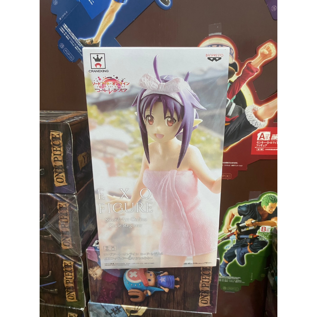 ＊海賊星＊~刀劍神域 全新現貨 日版 景品 EXQ SAO Code Register 有紀 浴巾 Ver. 約21cm | 蝦皮購物