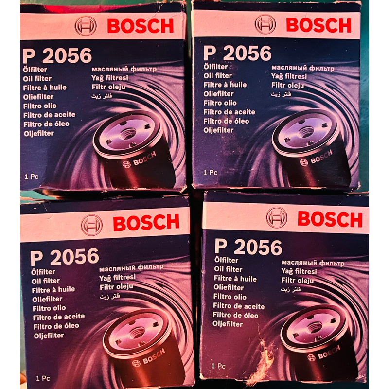 BOSCH P 2056 機油芯 FIESTA FOCUS CX-5 MAZDA3 MONDEO/4入裝 | 蝦皮購物