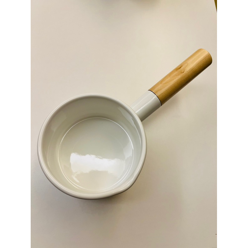 【日本FORMLADY】小泉誠 kaico日製原木單柄琺瑯牛奶鍋-920ml | 蝦皮購物