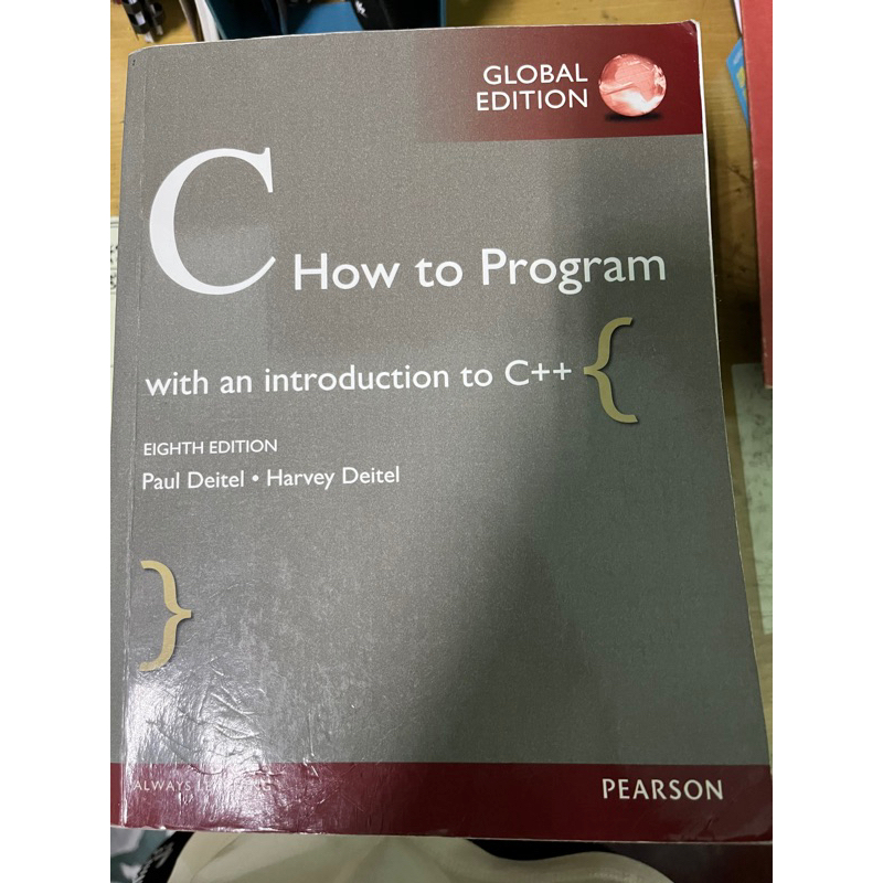 [二手]C How to Program with an introduction to C++ 第八版 | 蝦皮購物