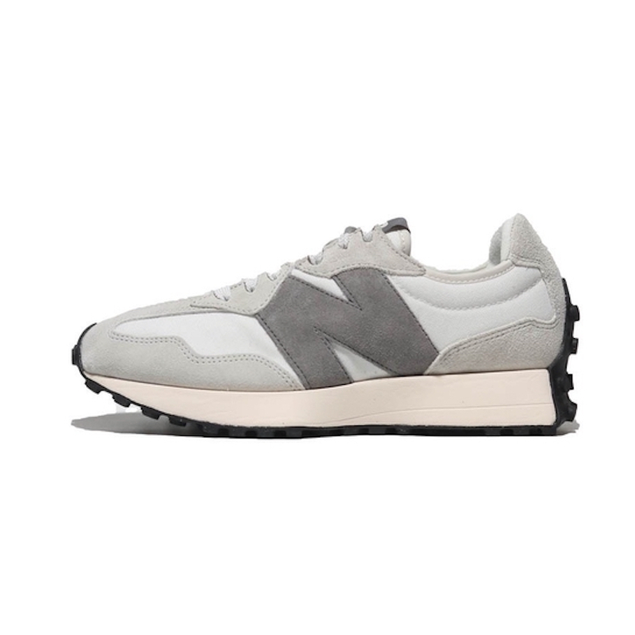 NEW BALANCE NB327 復古鞋 男女款 休閒鞋 芝麻牛奶 情侶鞋 超好看 流行 淺灰色 MS327WE | 蝦皮購物