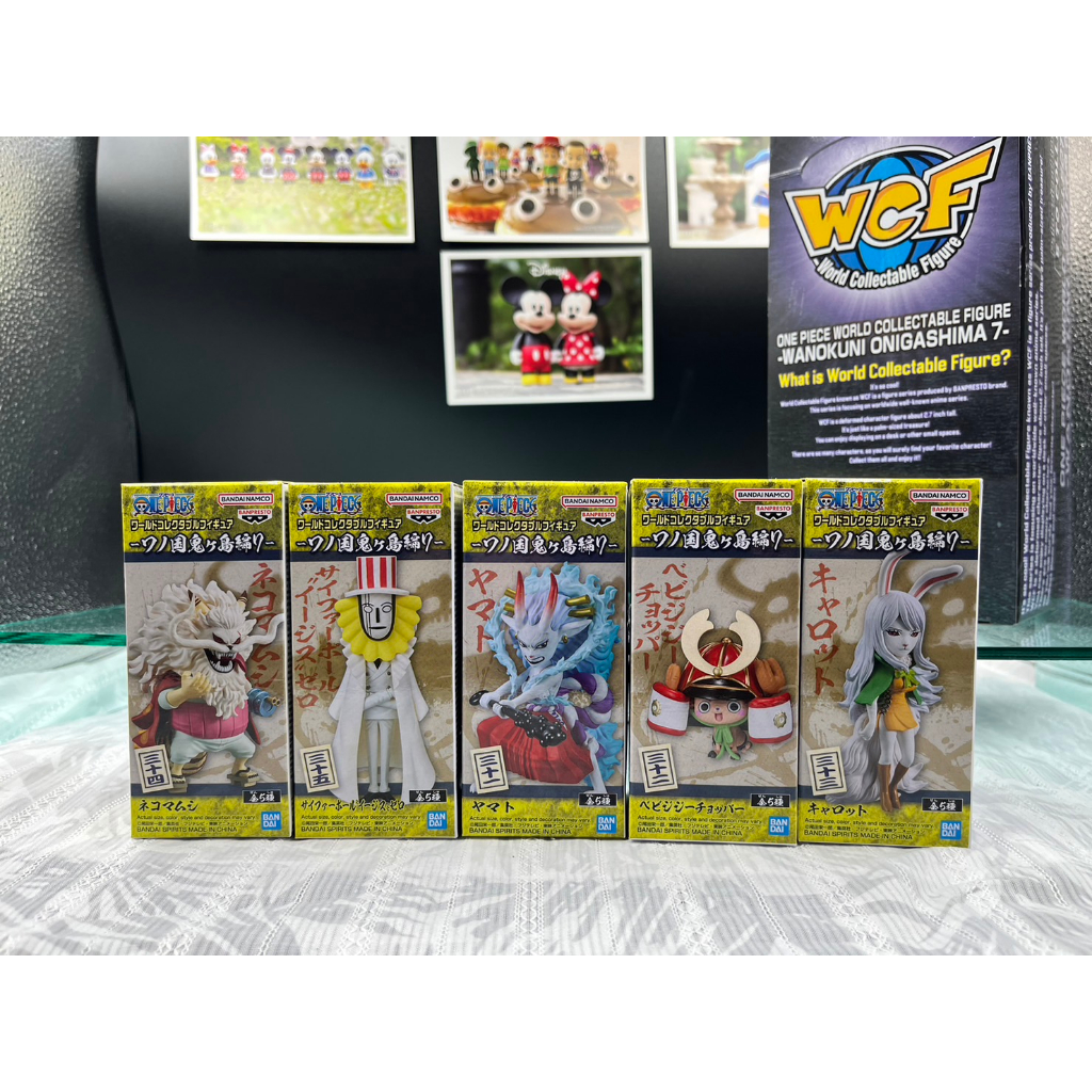 正版 Bandai 海賊王 WCF 和之國鬼島篇7 人相書 Banpresto 獸化大和 鎧甲喬巴 CP0 貓腹蛇 加洛 | 蝦皮購物
