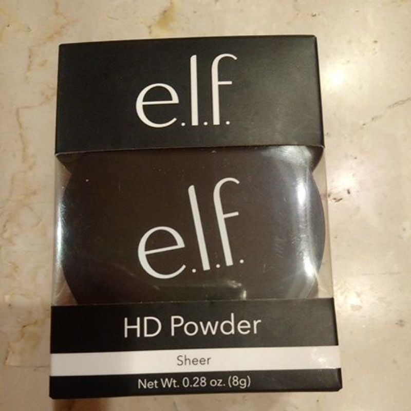 美國 elf e.l.f. HD Powder Sheer 控油蜜粉 定妝蜜粉 全新 透明 柔焦控油 8公克 83331 | 蝦皮購物