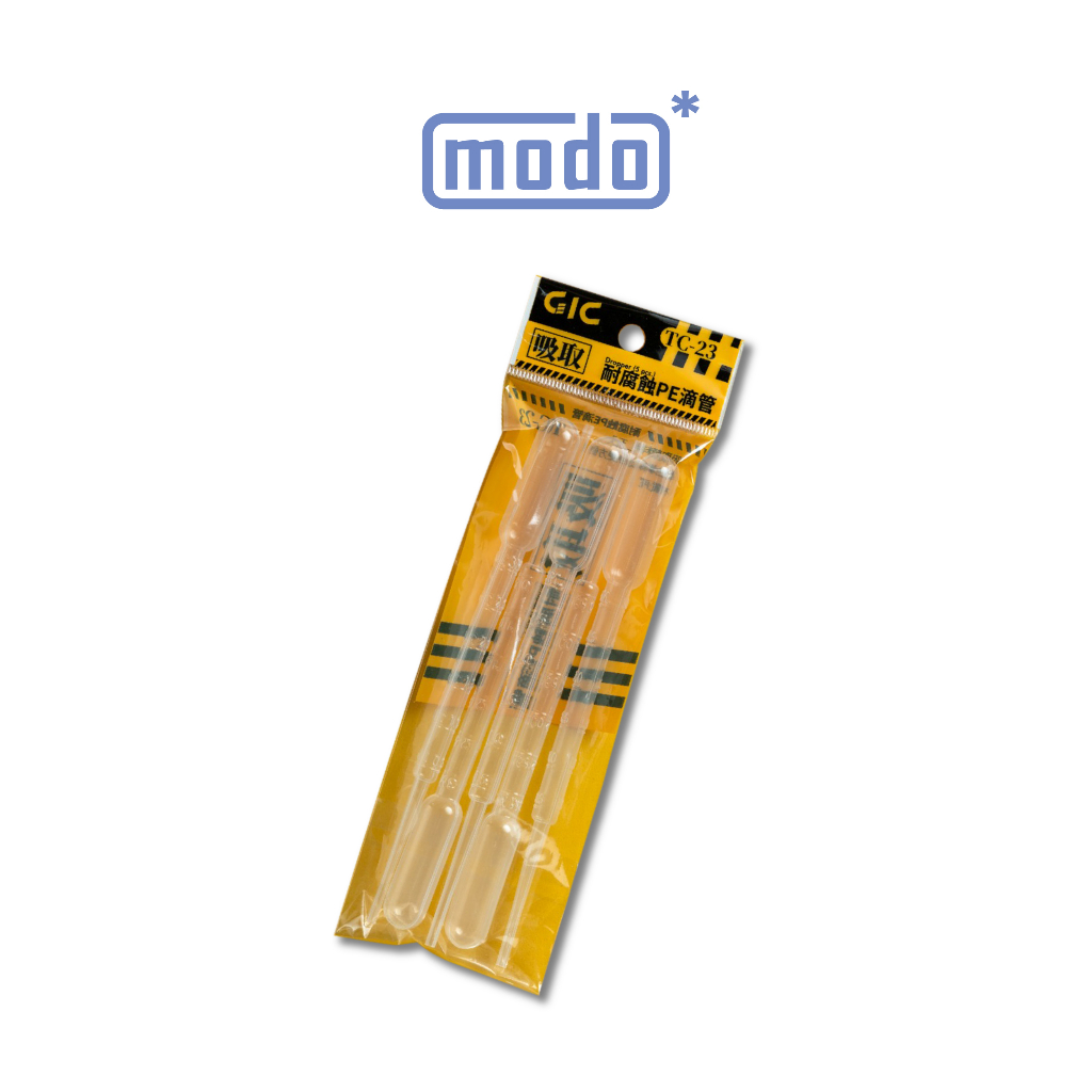 【GIC 】TC-23耐腐蝕滴管 3ml(一包5入)/modo摩多｜官方賣場 | 蝦皮購物
