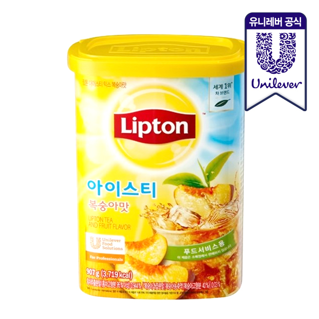 【Spirited®】韓國 立頓 Lipton 冰茶水蜜桃風味 907G/1.5KG | 蝦皮購物