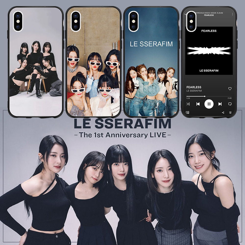 LE SSERAFIM 手機殼 適用iPhone 三星 華為 小米 VIVO OPPO 紅米 華碩 Realme 谷歌 | 蝦皮購物