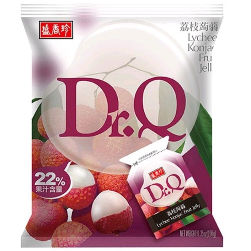 盛香珍 Dr. Q葡萄蒟蒻/荔枝蒟蒻190g | 蝦皮購物