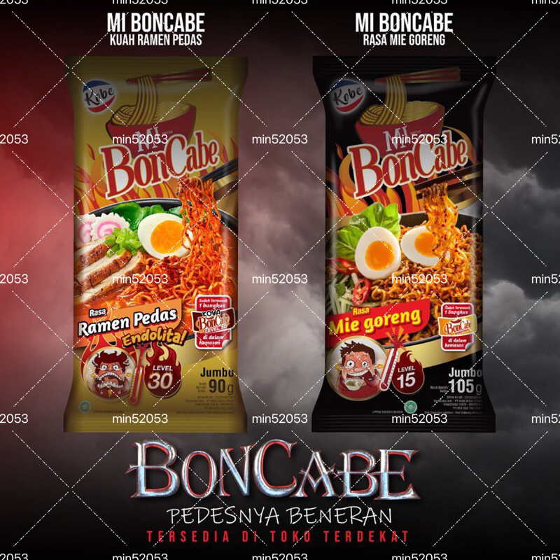 KOBE BONCABE MI INSTAN RASA MIE GORENG LV15/LV30 | 蝦皮購物