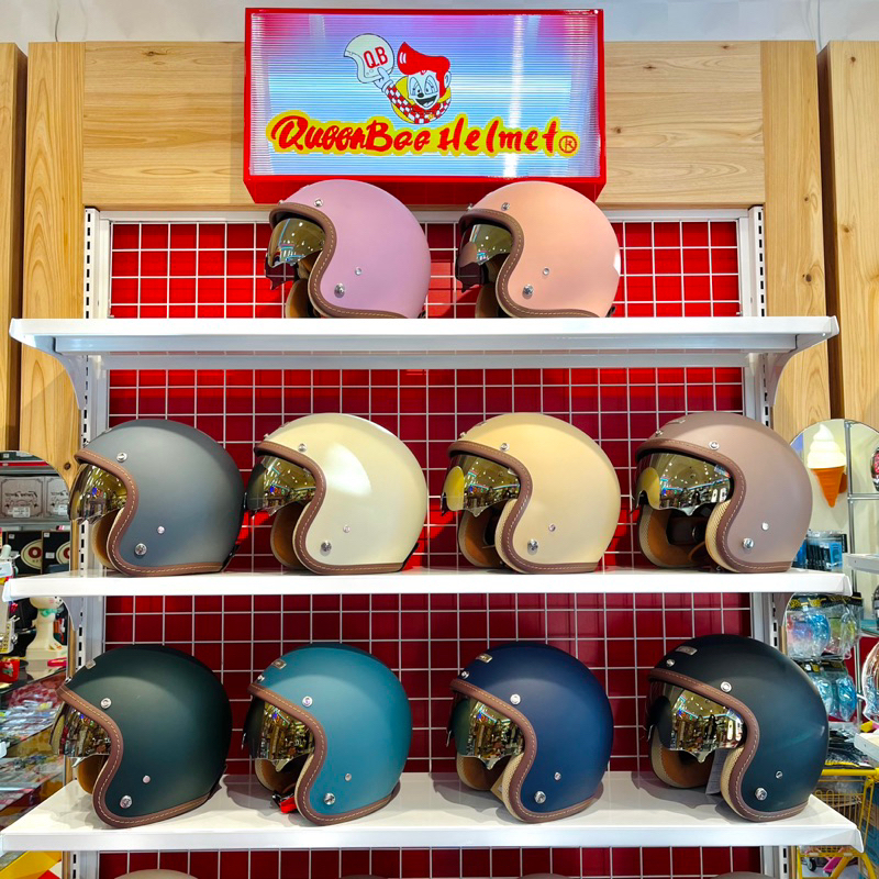 (Q.B Helmet)免運費 Ninja K-806A+ 醺砂墨鏡騎士帽 ¾霧面安全帽 | 蝦皮購物