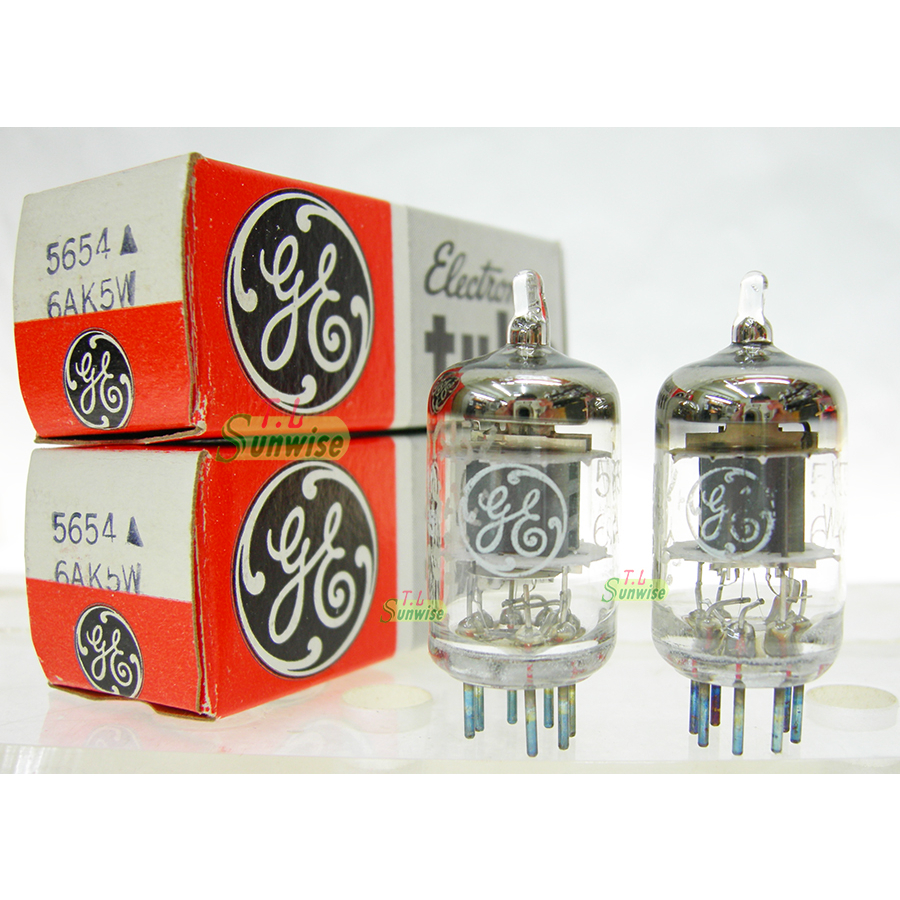 中國 6J1 升級管︽NO:61008 美國 GE 5654 / 6AK5W (NIB) 1對 真空管 ( EF95 ) | 蝦皮購物