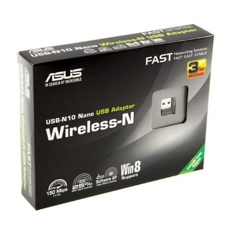 【臺灣出貨】華碩 ASUS USB-N10 NANO 無線網路卡 超迷你 新品到貨 | 蝦皮購物