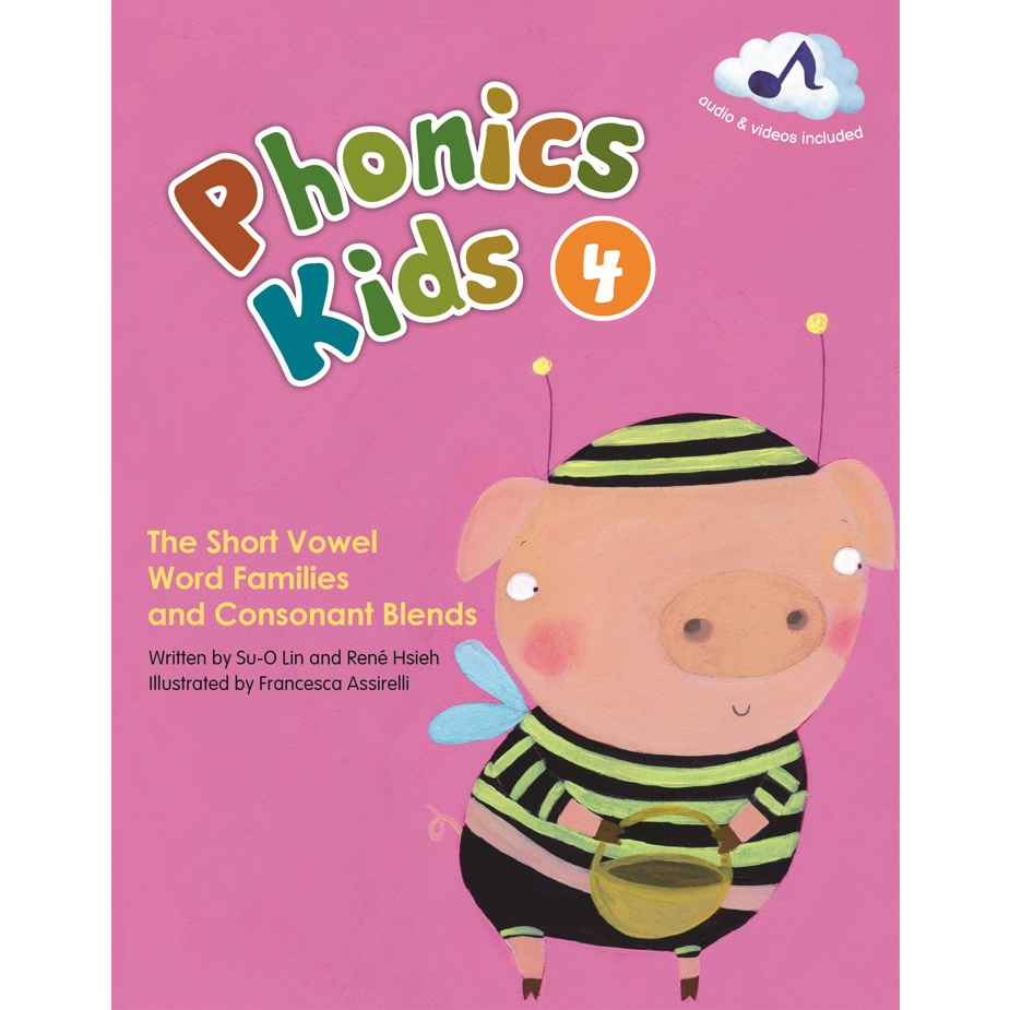 New Phonics Kids 4: The Short Vowel Word Families and Consonant Blends ...