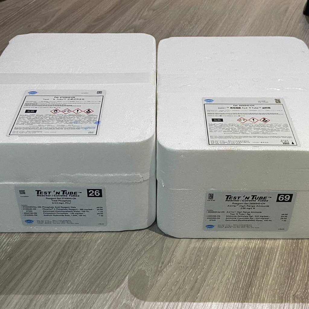 HACH 2606945 2605345水質分析試劑 COD 氨氮NH4 總氮 總磷PO4 硝酸 銅離子CU 鎳離子NI | 蝦皮購物