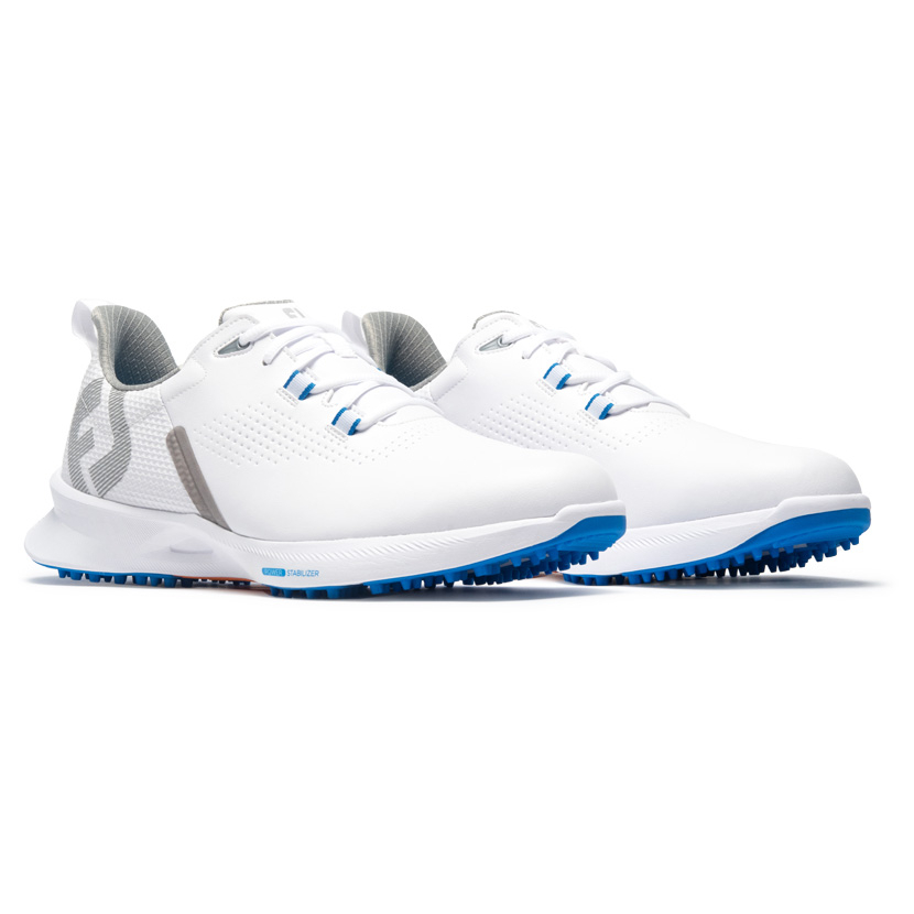 ＊立航高爾夫＊FootJoy【潘政琮同款】男鞋(無釘) #55440/#55452/#55443,白藍/白綠/白橘 | 蝦皮購物
