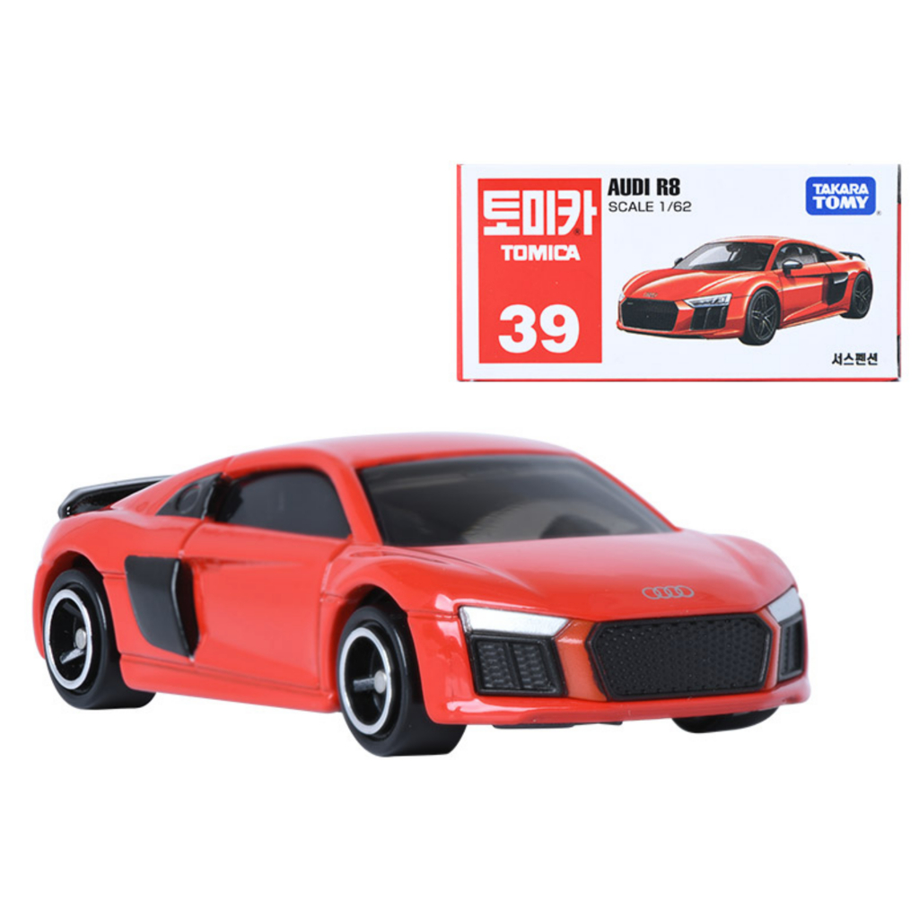 【車城】現貨 Tomica #39 奧迪 Audi R8 紅色超跑 鋼鐵人座駕 停產絕版 TOMY | 蝦皮購物