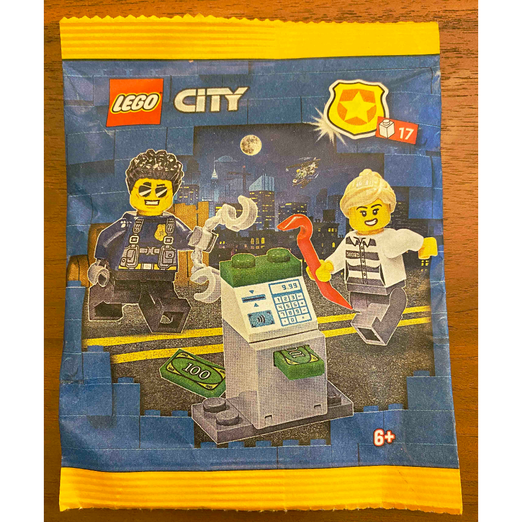《Brick Factory》全新 樂高 LEGO 952304 警察與騙子 ATM 提款機 城市系列 City | 蝦皮購物