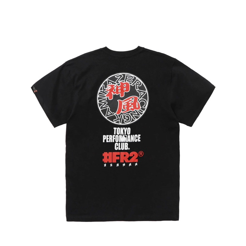 TPC × KAMIKAZE RACING × #FR2 Round Logo T-shirt | 蝦皮購物