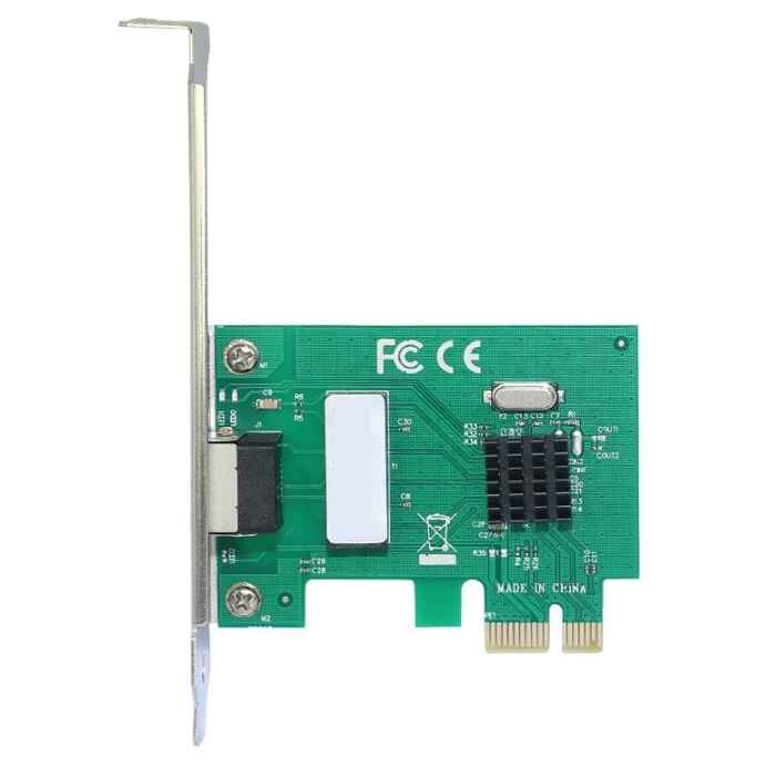 Gigabit PCI Express 有線網路卡 PCI-E千兆網卡 REALTEK 8111G芯片 螃蟹卡 | 蝦皮購物