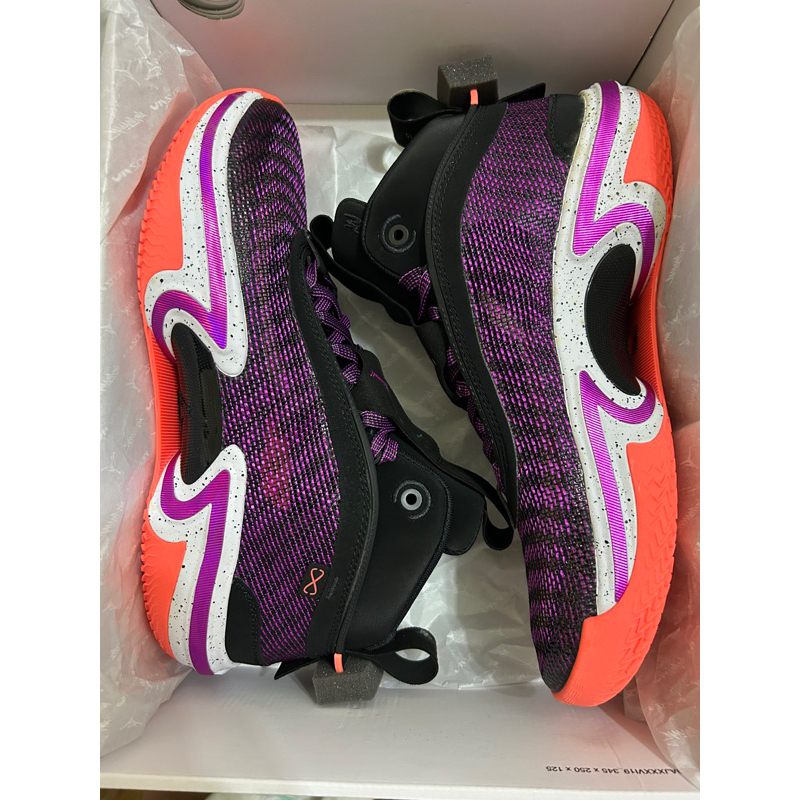 Air Jordan 36 XXXVI AJ36 First Light 首發配色 閃電紫 亮橘 XDR耐磨實戰籃球鞋 | 蝦皮購物