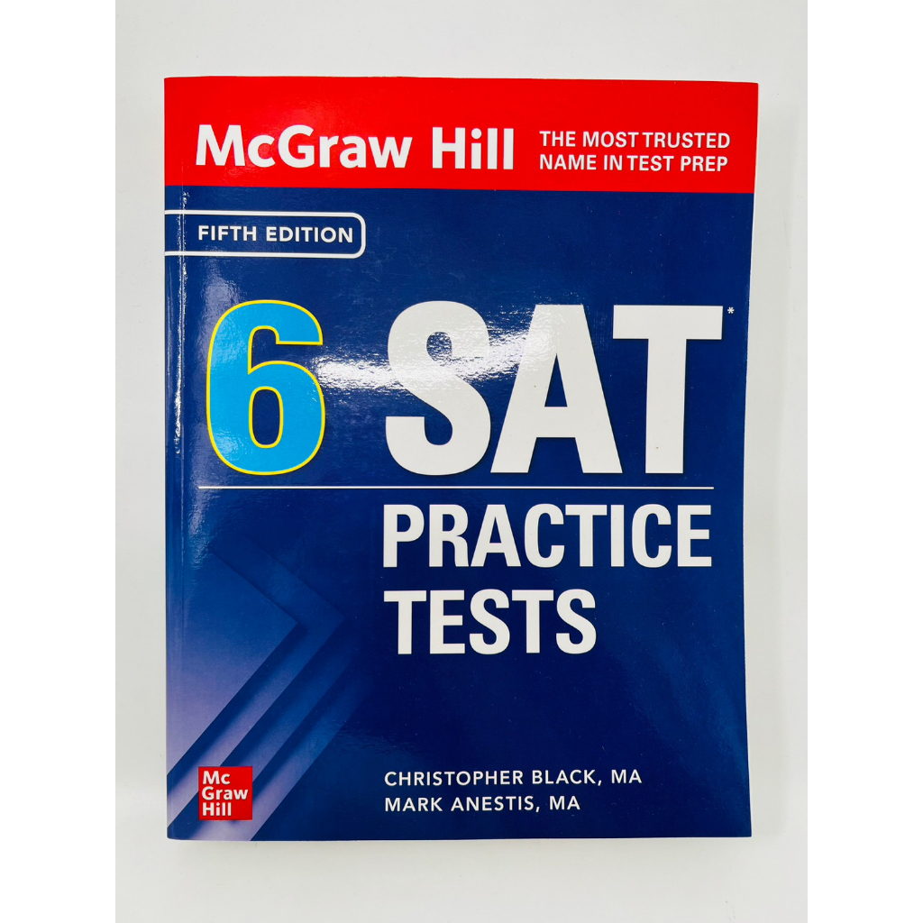 【Abc's書店｜SAT考試專區】McGraw Hill 6 SAT Practice Tests, 5 Ed. | 蝦皮購物