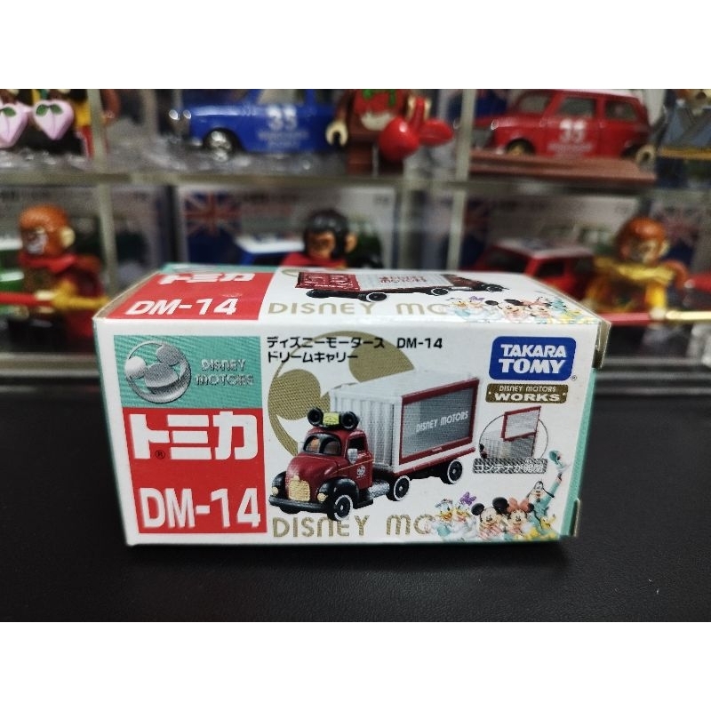 (含膠盒) TOMICA TOMY 迪士尼 DISNEY DM-14 米奇 貨櫃車 貨車 DM14 | 蝦皮購物