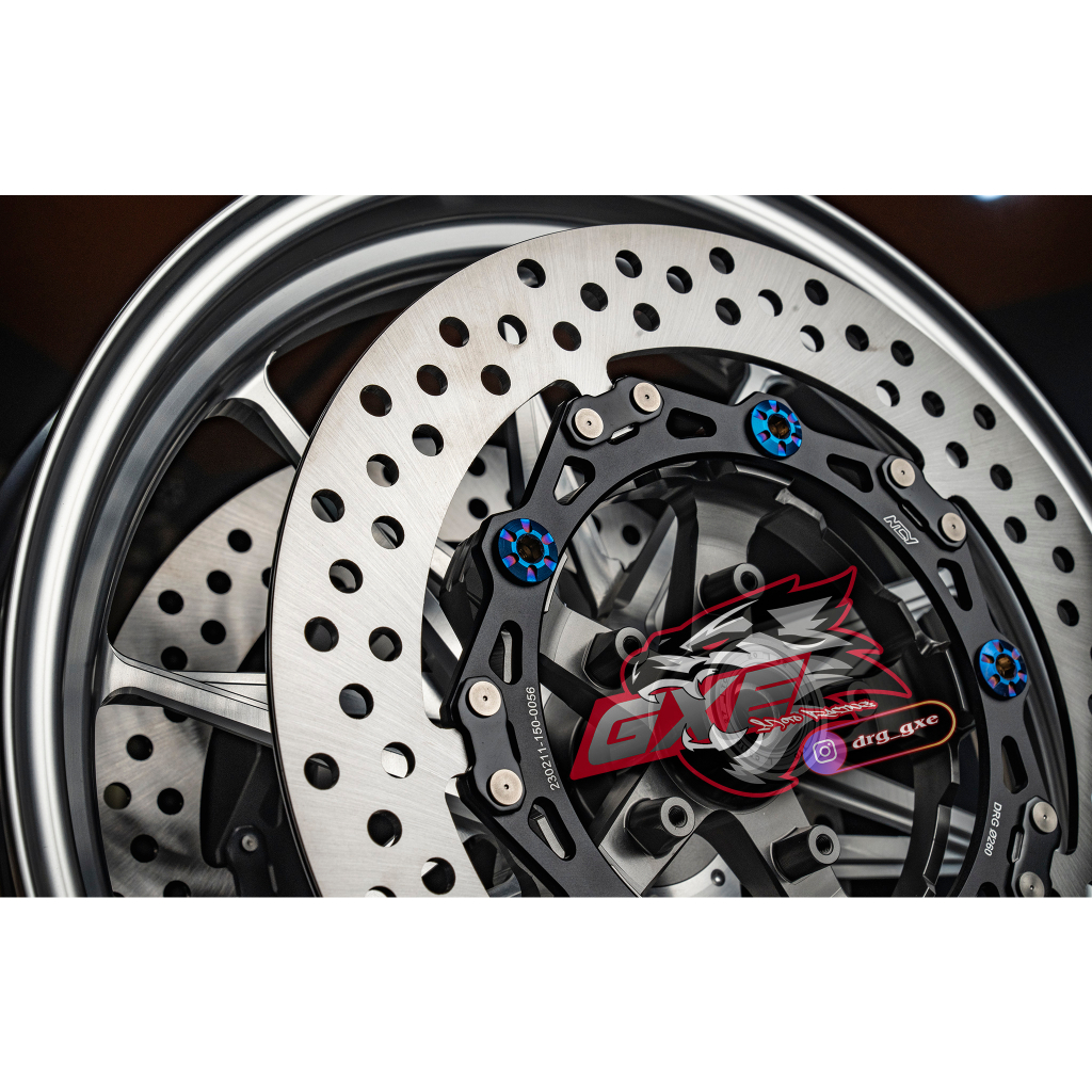 【GXE駿揚車業】MMBCU DRG T釦 浮動碟盤 N-23 全浮動碟 N23魟型T釦 曼巴 DRG 現貨火速出貨 | 蝦皮購物