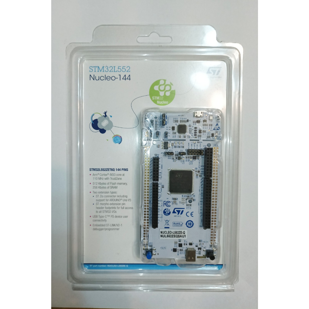 STM32 Nucleo-144 開發板 NUCLEO-L552ZE-Q, STM32L552 | 蝦皮購物