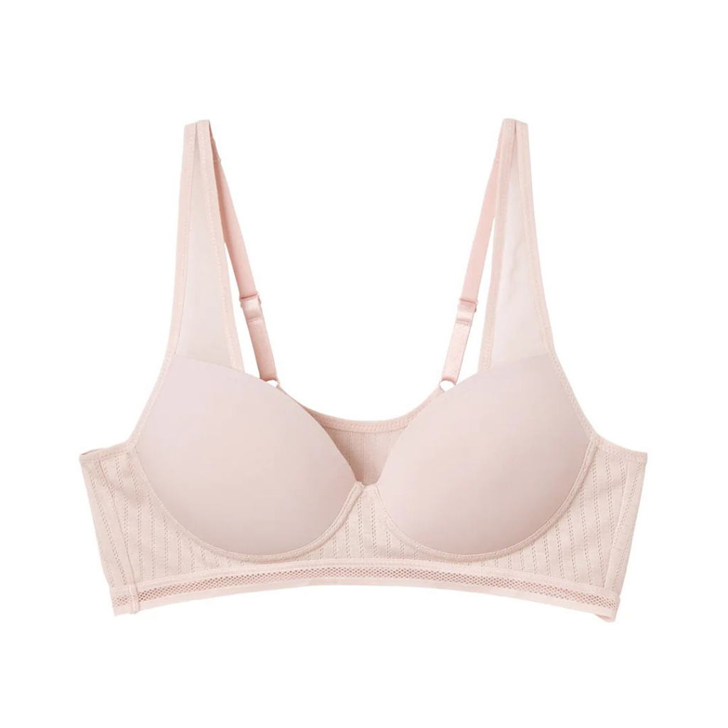 內衣 日本 現貨【GUNZE】COOLMAGIC 吸汗速乾 輕盈涼爽 條紋網 無鋼圈 女內衣 MB1155 | 蝦皮購物