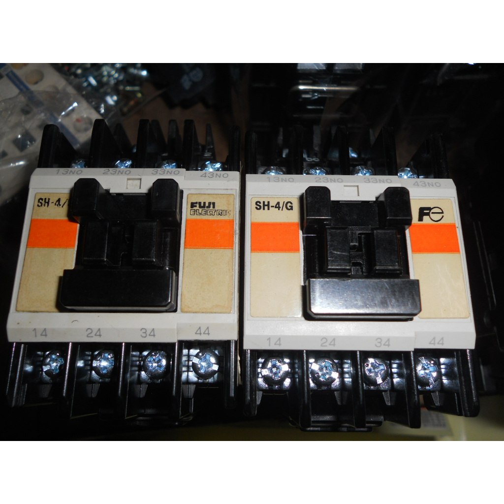 FUJI 富士2A2B 1A3B 4A補助繼電器SH-4/G SH-4 SH-4H/G直流電磁接觸器 線圈DC24V | 蝦皮購物