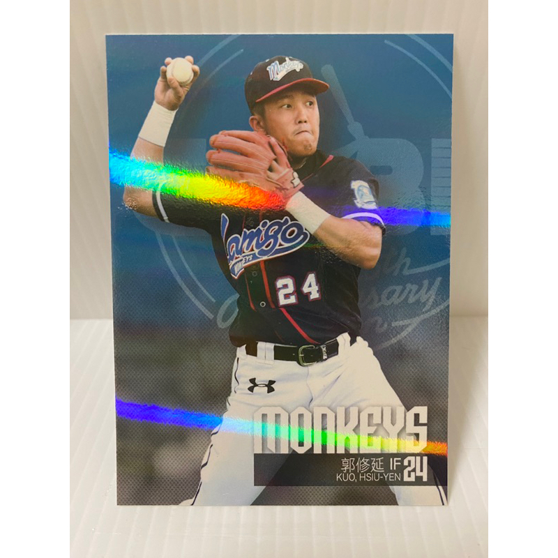 【ES-805】 CPBL LAMIGO桃猿 郭修延 折射 BASE | 蝦皮購物