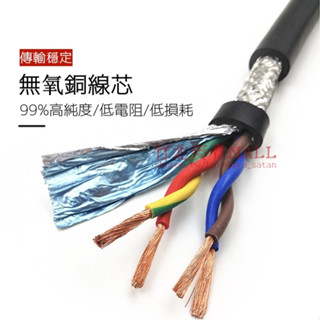 遮罩線 屏蔽綫 高抗干擾4芯雙絞遮罩線 ZR-RVSP2*2信號線 阻燃雙絞線2對RS485通訊線電纜隔離網線訊號線 | 蝦皮購物