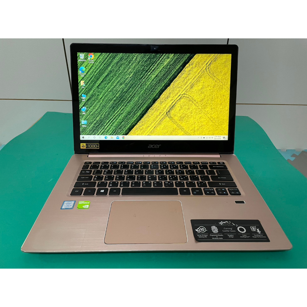 Acer Swift SF314-52G 14吋二手良品筆電 i5-8250U/8G/240G/Win10家用版 | 蝦皮購物
