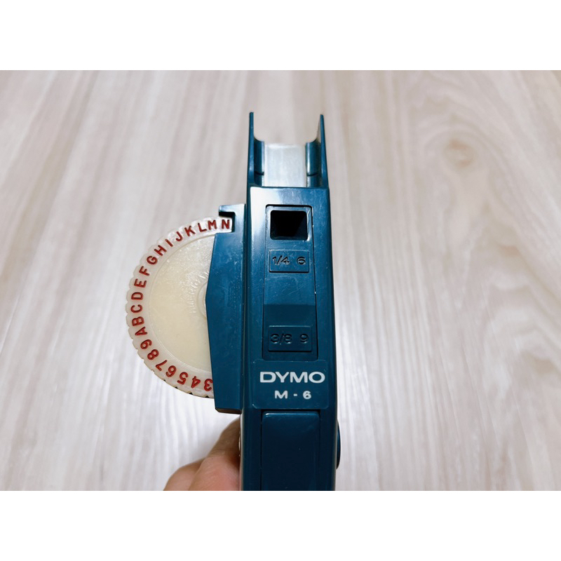 DYMO M-6 古董 立體打字機 打標機 條碼機 可正常使用 一個時代的記憶 保存完整 現貨 | 蝦皮購物