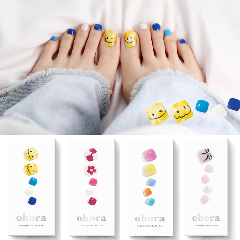 【Ohora】2024 春夏新款 韓國凝膠指甲貼/預購 | 蝦皮購物