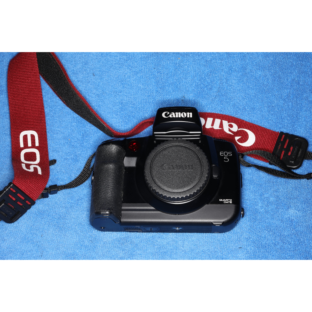 【Canon EOS 5】自動對焦單眼「底片相機」，外觀8成5新，功能正常參考測試影片，網拍最低價～ | 蝦皮購物