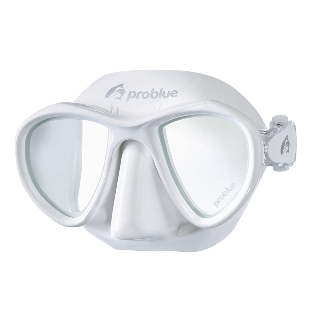 problue MS-249W 全白矽膠 3色框可選 雙面鏡 | 蝦皮購物