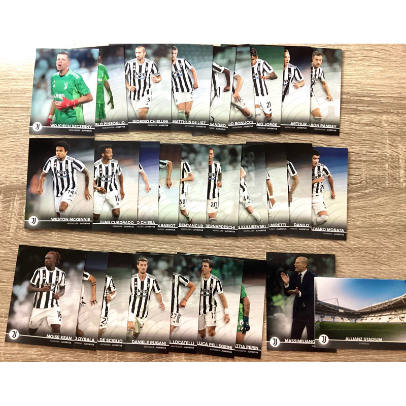 [2022 Topps Juventus Team Set]尤文圖斯普卡大組合 內含Dybala Morata等球星 | 蝦皮購物