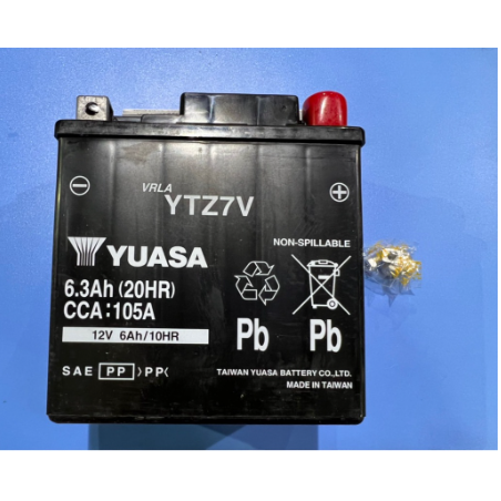 YAMAHA N-MAX NMAX YUASA YTZ7V 電池 電瓶 全新 B4V-H2100-00 現貨 | 蝦皮購物