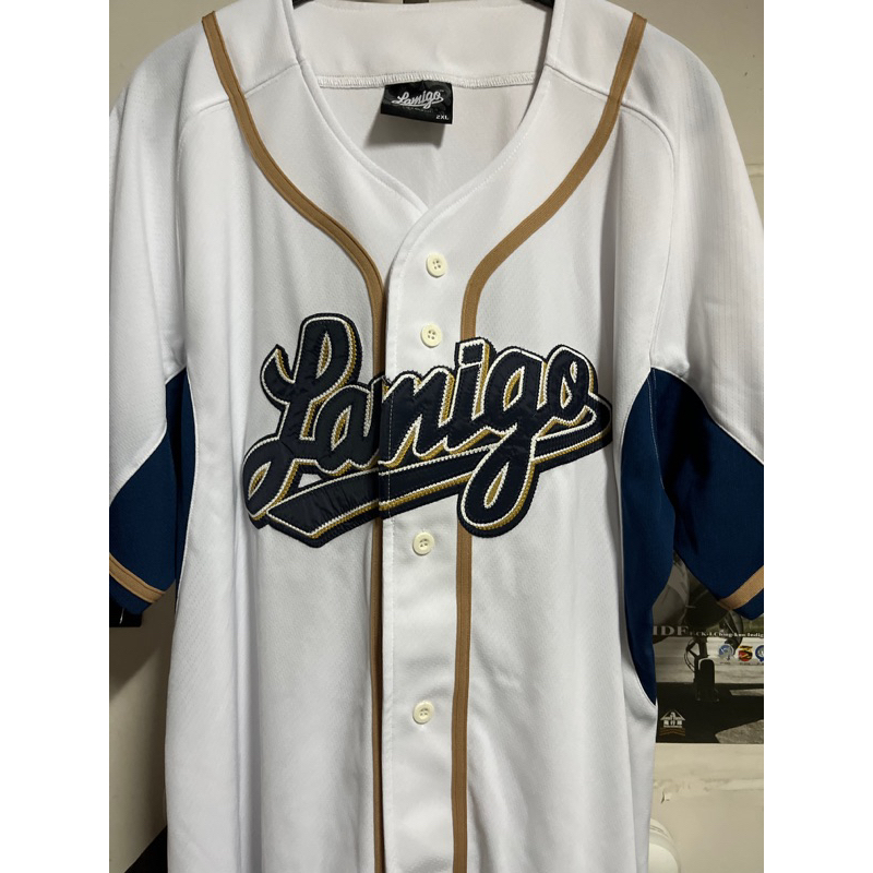 Lamigo 桃猿隊 主場球衣 無背號 | 蝦皮購物