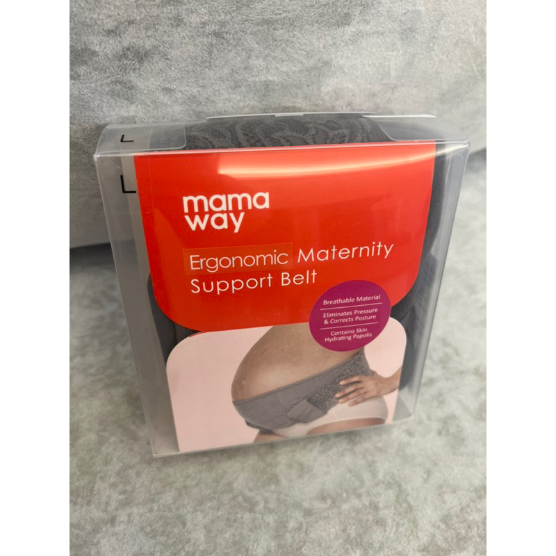 mamaway媽媽餵托腹帶L號-全新灰色 | 蝦皮購物