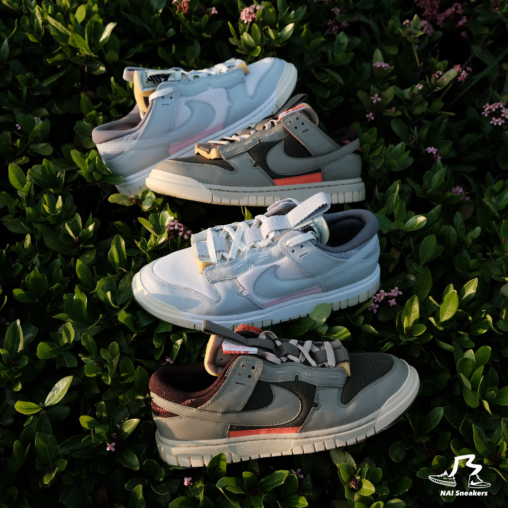 【奶大大球鞋代購社團】Nike Air Dunk Jumbo 氣墊 解構 軍綠 DV0821-100 軍綠 200 | 蝦皮購物