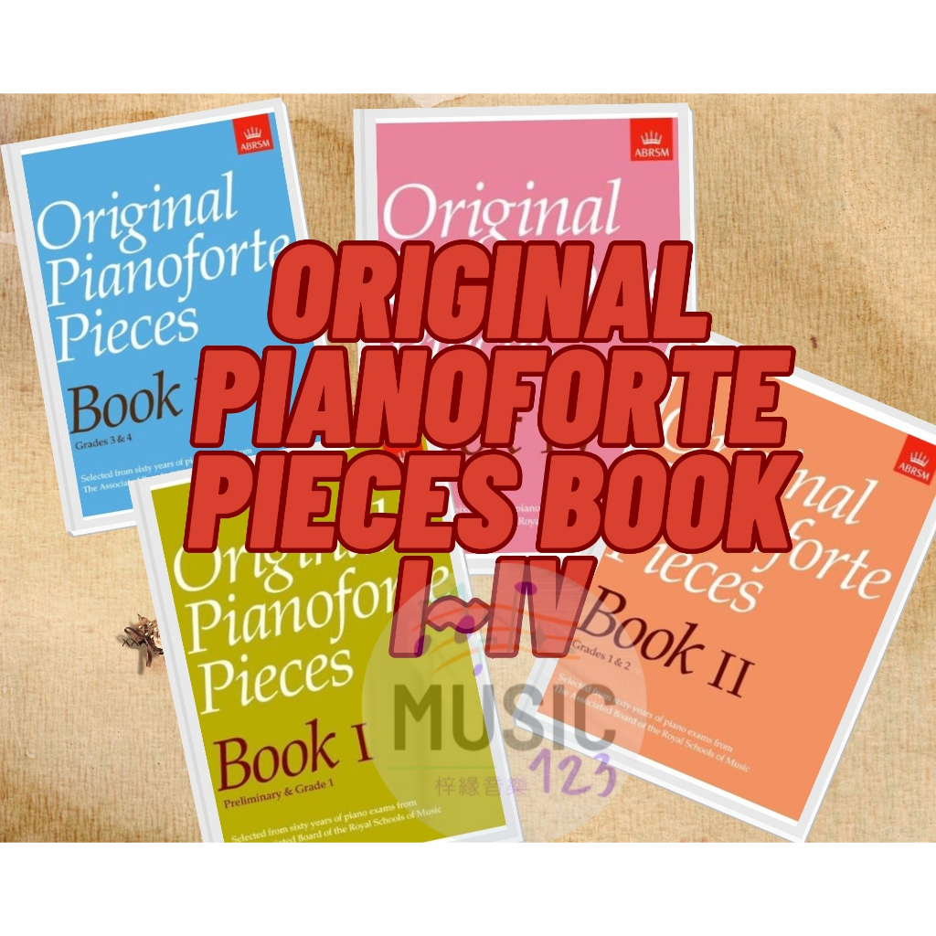 英國皇家ABRSM Original Pianoforte Pieces, Book 1234 | 蝦皮購物