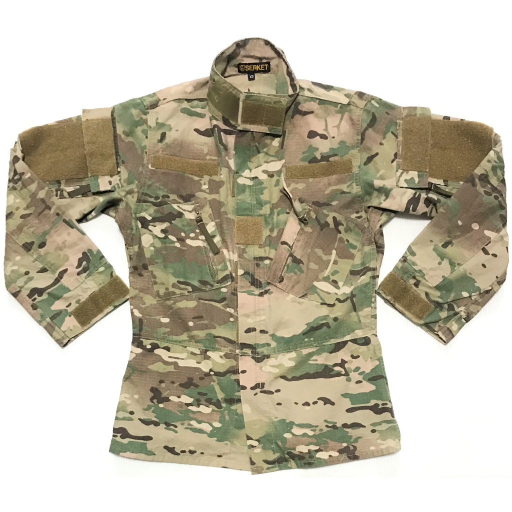 SERKET AACE 機組員戰鬥服 夾克 阻燃材質 MultiCam 多地形迷彩 SIZE：XS | 蝦皮購物