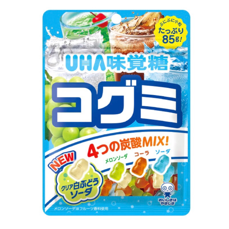 均Carry - 限量商品⚡️『UHA味覺糖』酷Q彌水果軟糖/四種蘇打軟糖 85g | 蝦皮購物