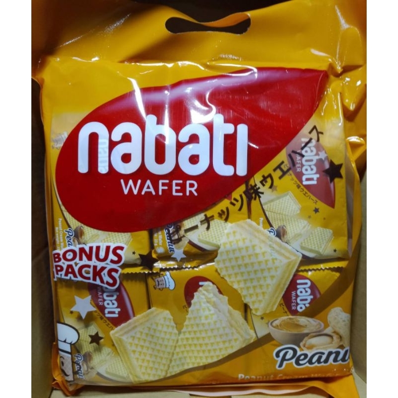 Nabati 花生威化餅 414g (23g*18入/袋) | 蝦皮購物
