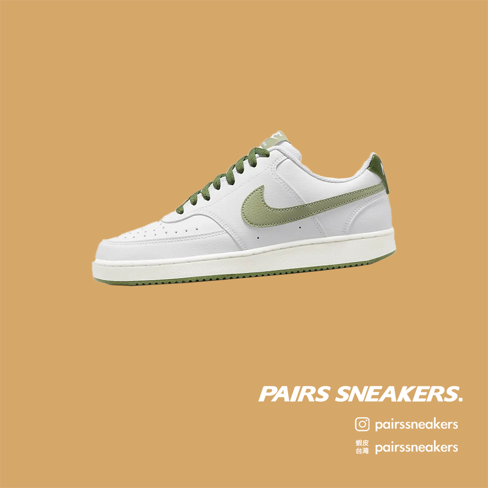 PAIRS 精選 NIKE Court Vision Low 低筒 休閒鞋 板鞋 男款 白綠 "FJ5480-100" | 蝦皮購物