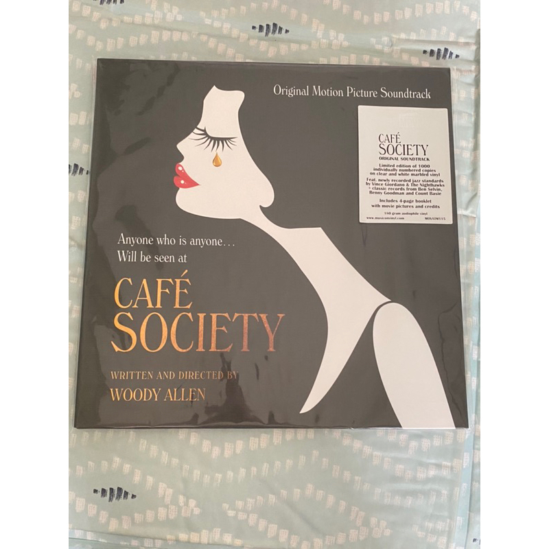 ⚡️Cafe Society 咖啡 愛情 clear & witw 黑膠 限量1000張 | 蝦皮購物
