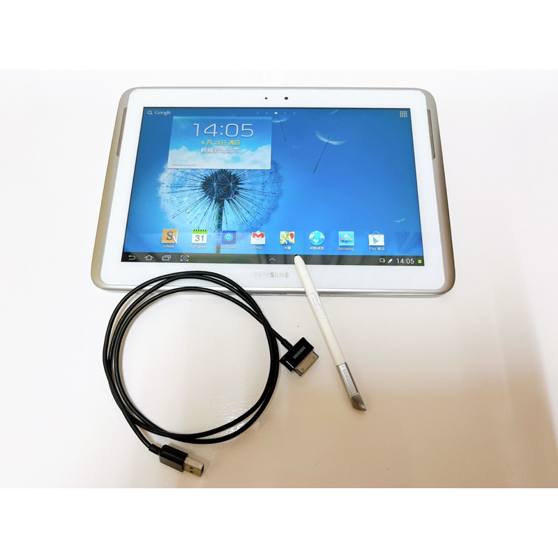 二手 SAMSUNG 三星 GALAXY Note 10.1 Wi-Fi GT N8010 白色 平板電腦 | 蝦皮購物